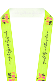 Fluorescent Neon Full Color Lanyards | Lanyards & Badges