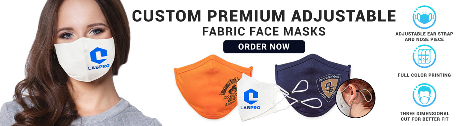 Custom Face Masks Personalized with Logo or Designs | Imprint.com