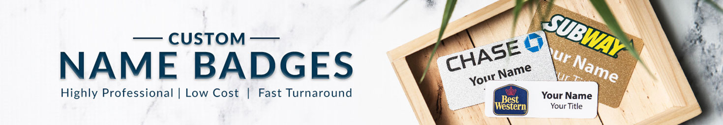 Custom Name Badges | Design & Order Now - Imprint.Com