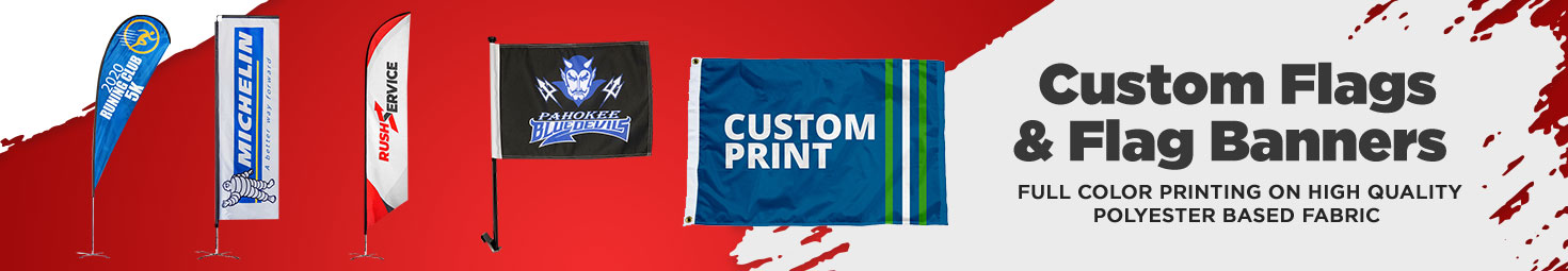 Custom Flags: Design & Order Yours - RushService.Com