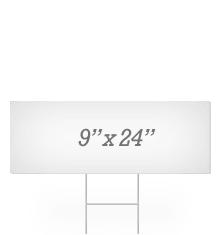 Custom 12" X 18" Yard Signs | Custom Yard Signs