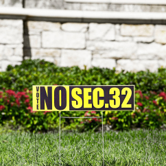 Custom 12" X 18" Yard Signs | Custom Yard Signs - RushService.Com