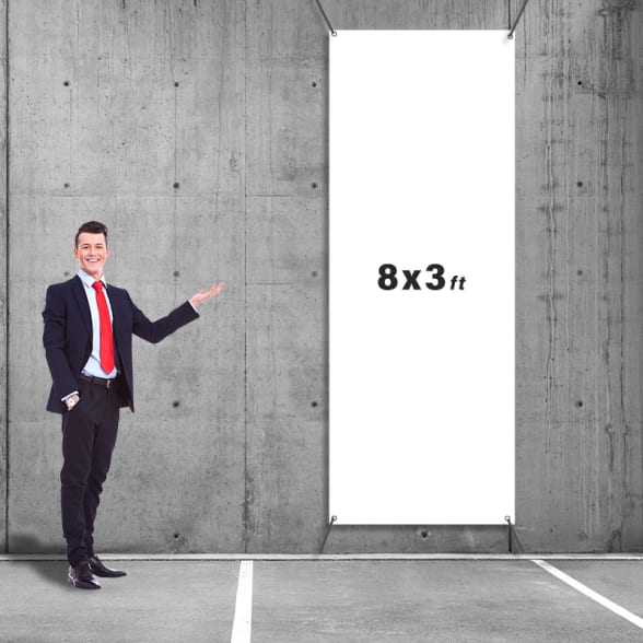 Custom 8' X 3' Banners | Custom Signs