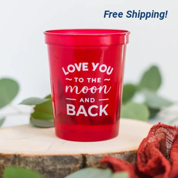 Custom Stadium Cups | Personalized Reusable Plastic Cups