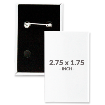 Custom Rectangle Buttons - Imprint.Com