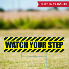 Custom 12" X 18" Yard Signs - Imprint.Com