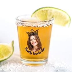 Personalized Black Shot Glasses- 1.75 Oz. - Imprint.Com