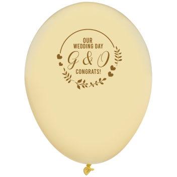 Custom Printed Event Balloons - Multiple Size and Color Options