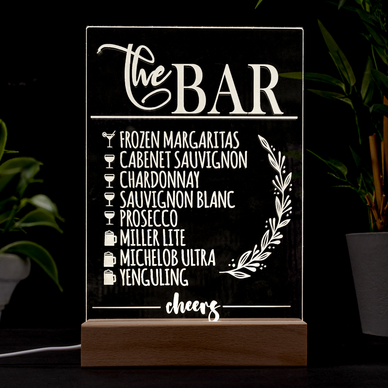 Custom LED Acrylic Light Stands | Awards & Recognition - RushService.Com