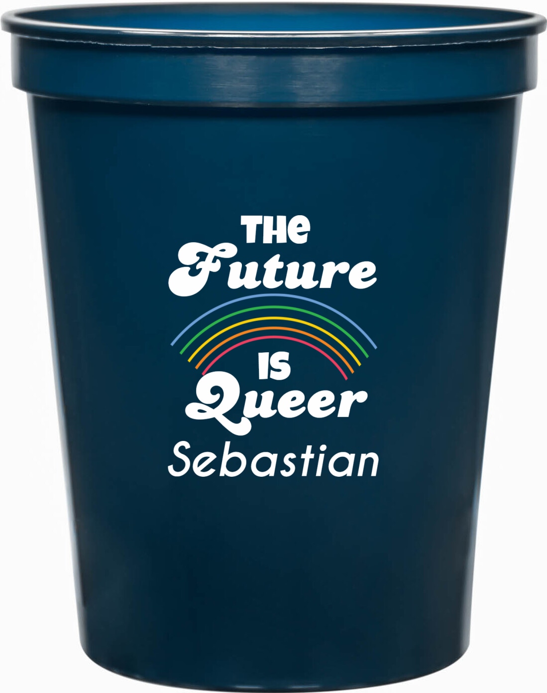 The Future Is Queer 16oz Stadium Cups Style 173216 | LGBTQIA+ Pride