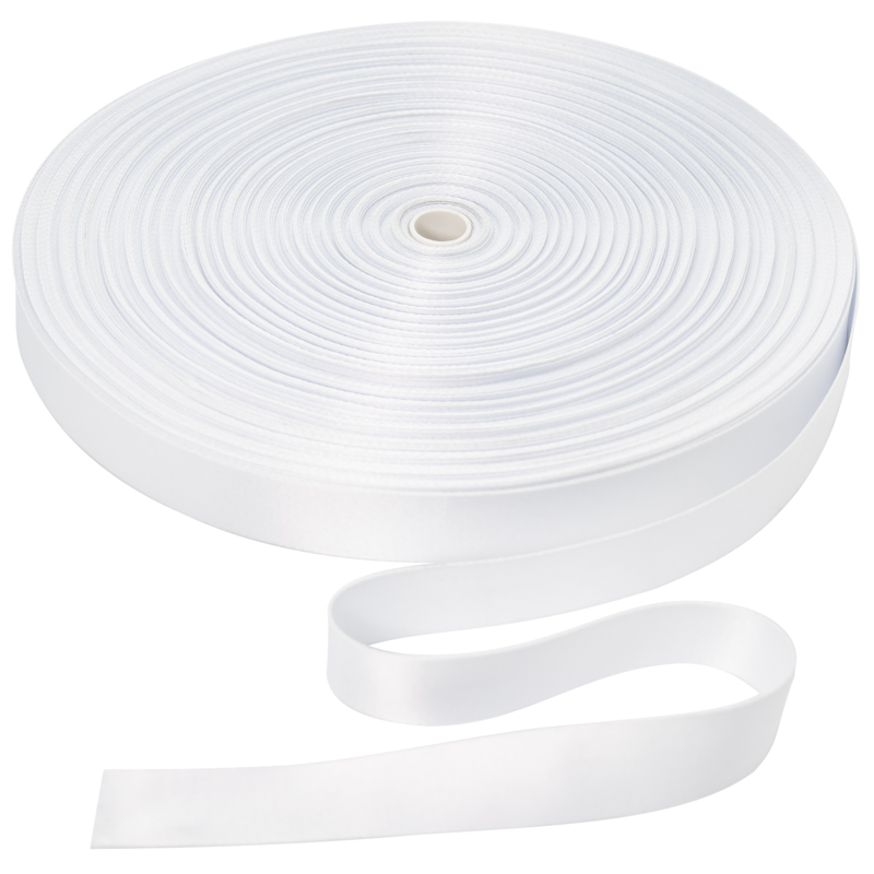 1 Inch White Sublimation Lanyard Rolls - 100 Yards/Roll - Imprint.Com