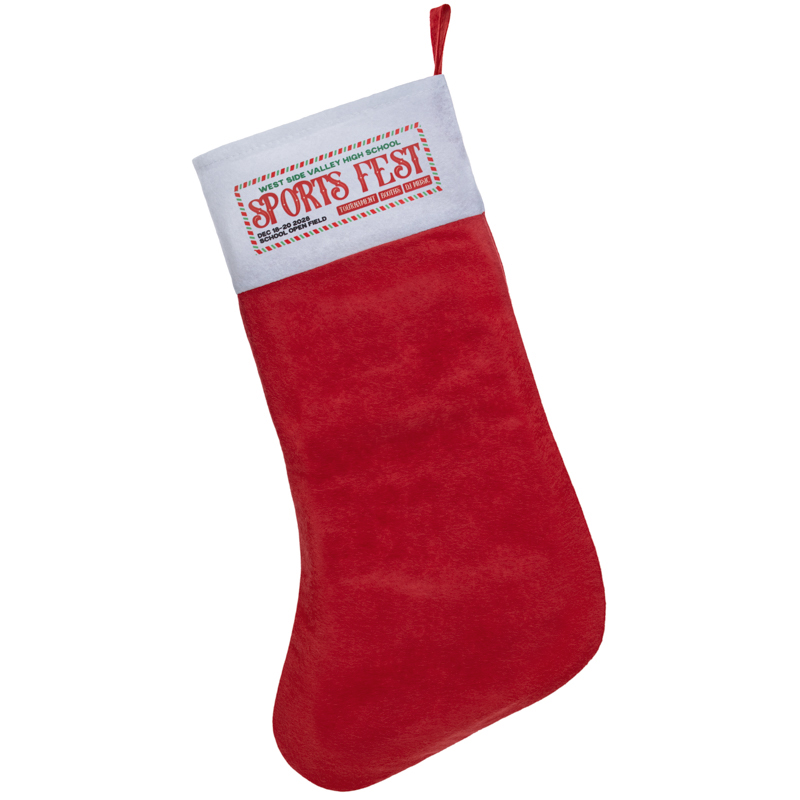 Custom Felt Christmas Stockings - RushService.Com