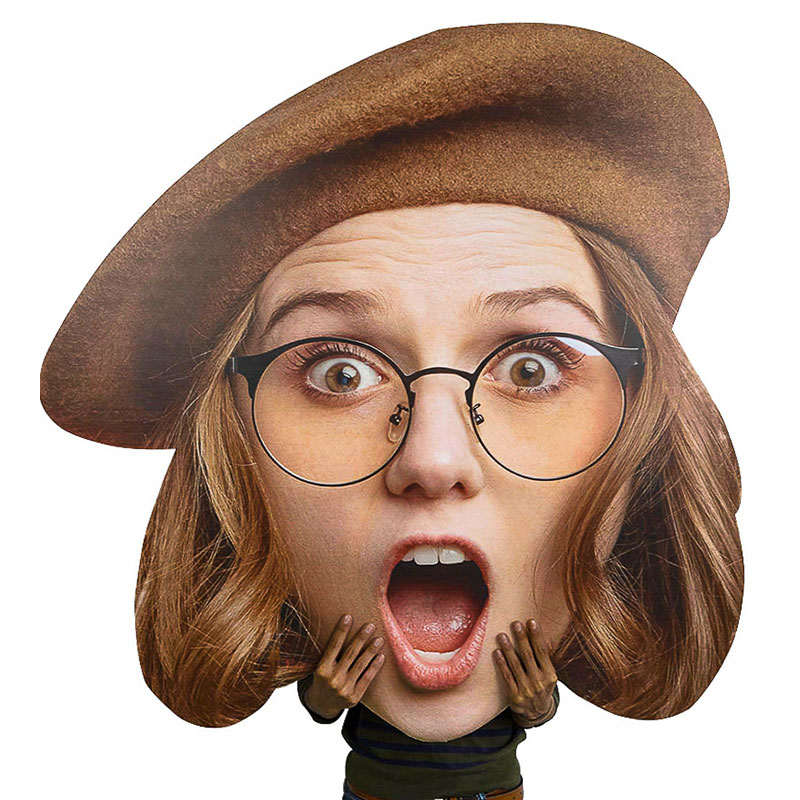 3 Ft Foam Giant Head Cutouts - Imprint.Com