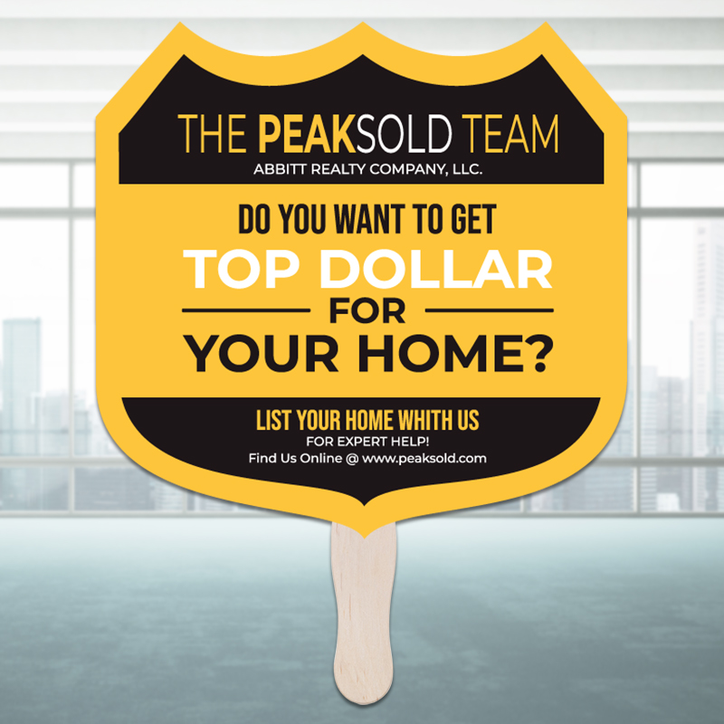 Shield Hand Fan - Imprint.Com