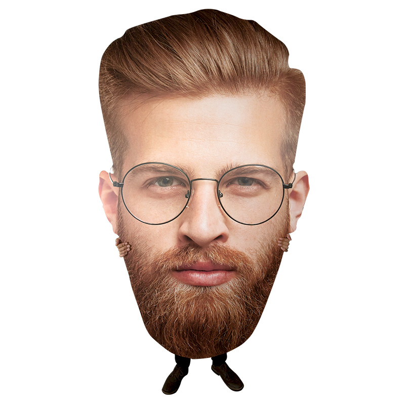 6 Ft Foam Giant Head Cutouts - Imprint.Com