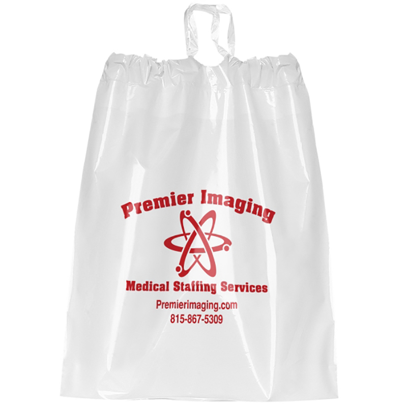 9.5 X 12 Inch Drawstring Plastic Bags - Imprint.Com