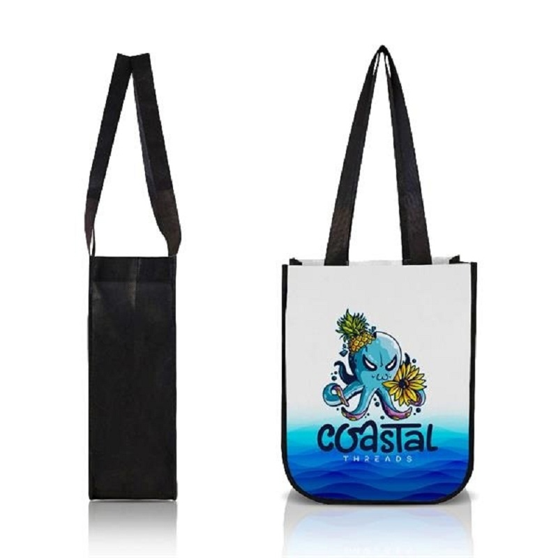 9.5 X 12 X 4.5 Inch PET Full Color Sublimated Tote Bags - Imprint.Com