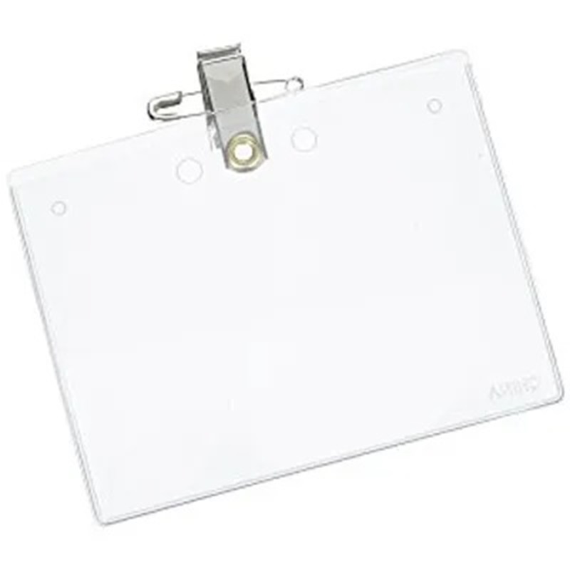 Badge Holders with Pin & Clip - Imprint.Com