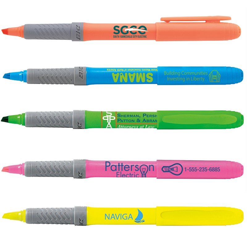 Bic Highlighter 5-Pack - Imprint.Com