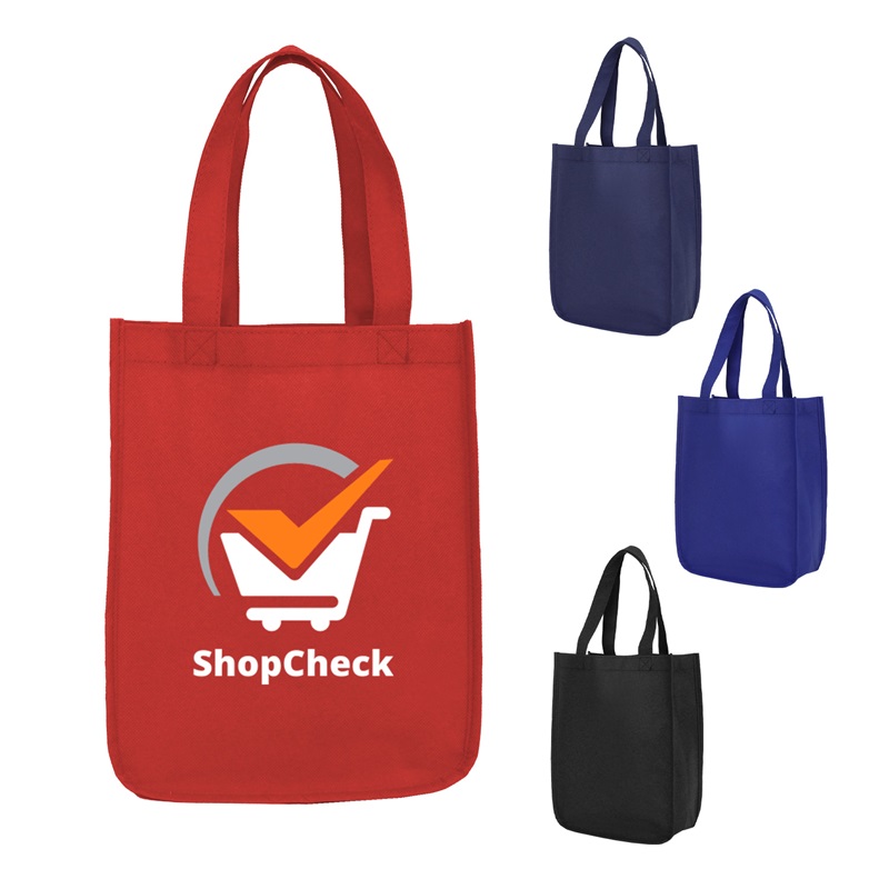 Compact Non-Woven Laminated Tote Bags - Imprint.Com