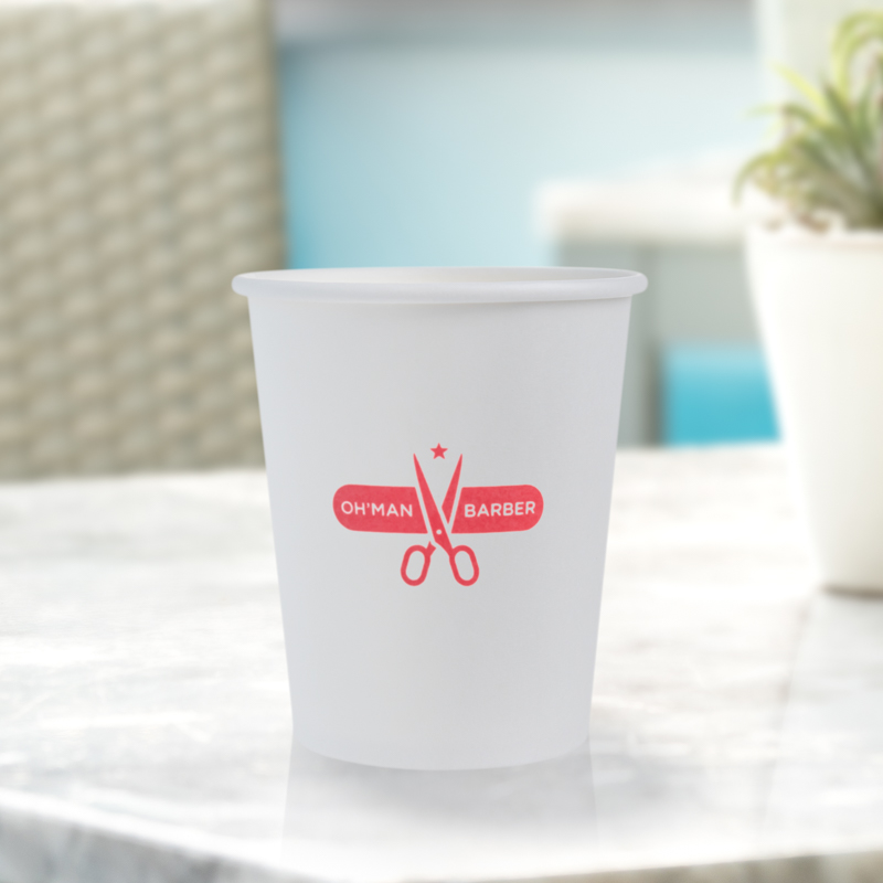 Custom 8 Oz. Paper Hot Cups - Imprint.Com