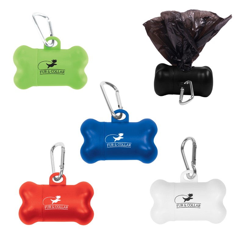 Custom Dog Bone Baggie Dispensers - Imprint.Com
