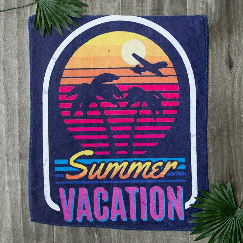 Custom Full Color Microfiber Rally Towel - 15 X 17 Inch - Imprint.Com