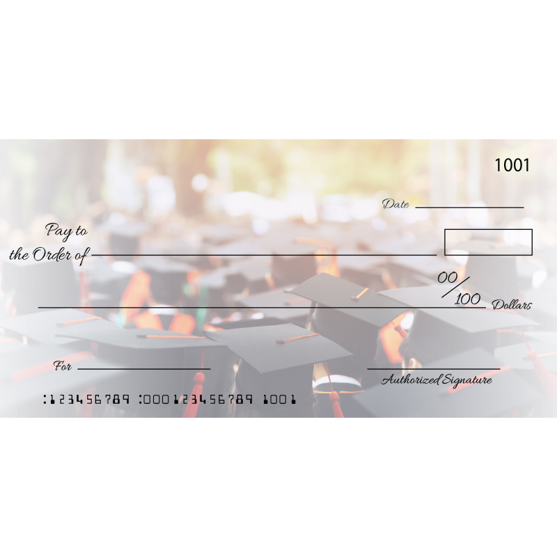 Custom Graduation Big Checks - Imprint.Com