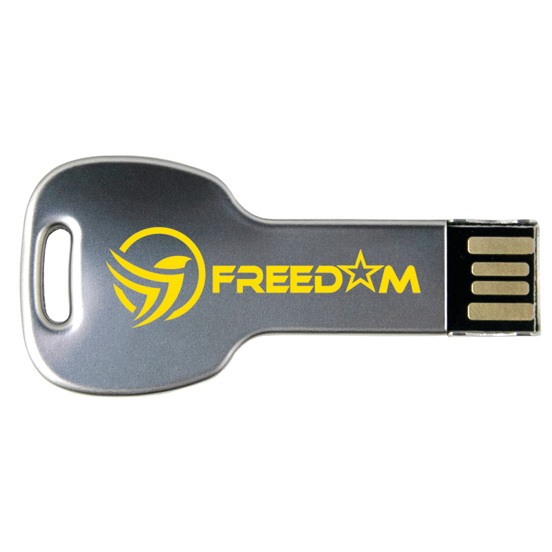 Custom Key Shape USB Flash Drives - Imprint.Com