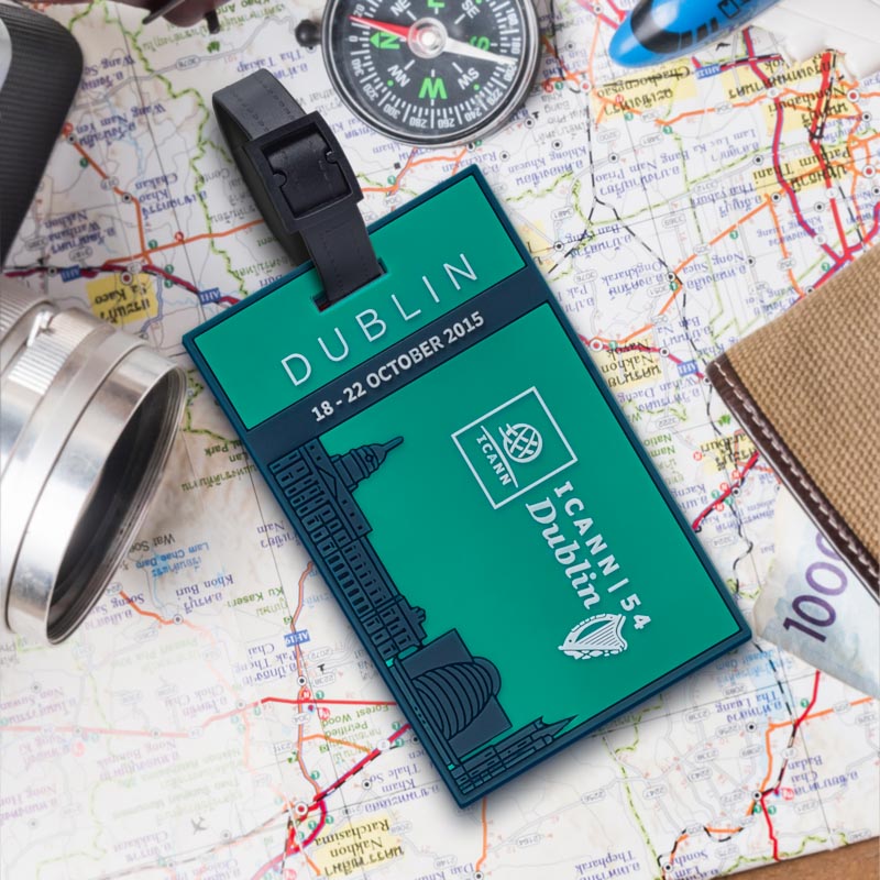 Custom PVC Luggage Tags - Imprint.Com