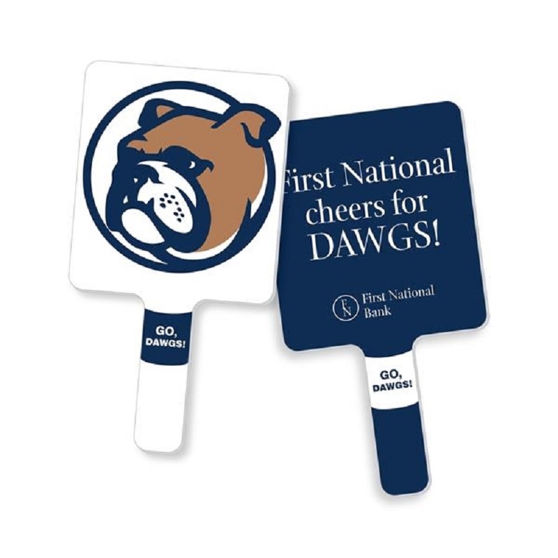 Full Color Auction Paddles - Rectangle Shape - Imprint.Com