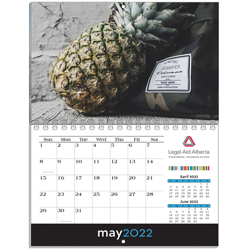 Full Color Image Personalized Wall Calendars - Imprint.Com
