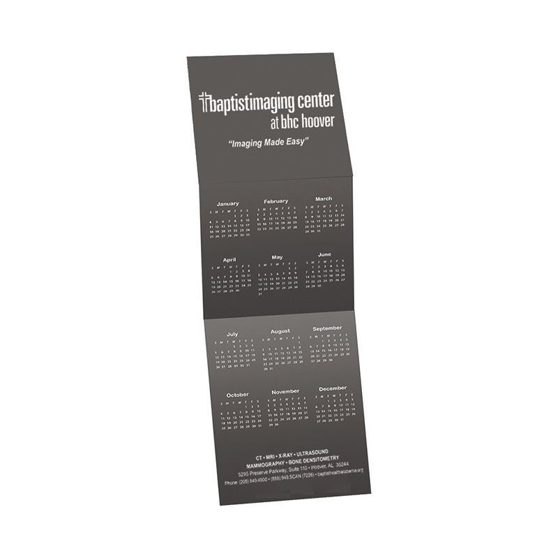 Full Color Z-Fold Wall Calendar Greeting Cards - Imprint.Com