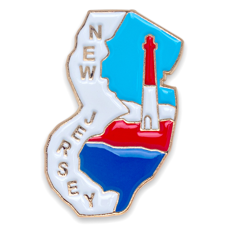 New Jersey Stock Lapel Pins - Imprint.Com