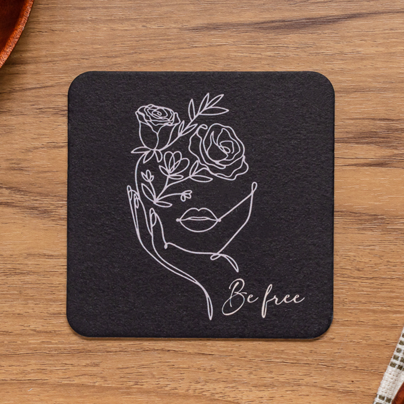 Custom Coasters - Personalized Drink Coaster with Logos