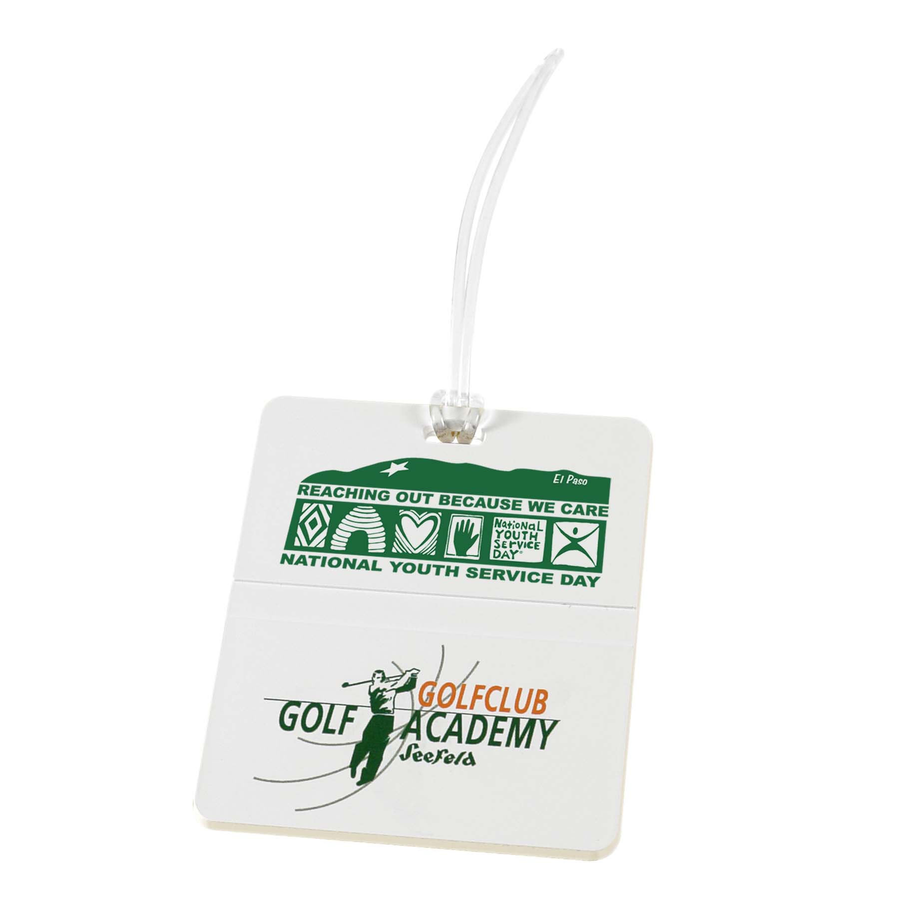 Rectangle Golf Bag Tag - Imprint.Com