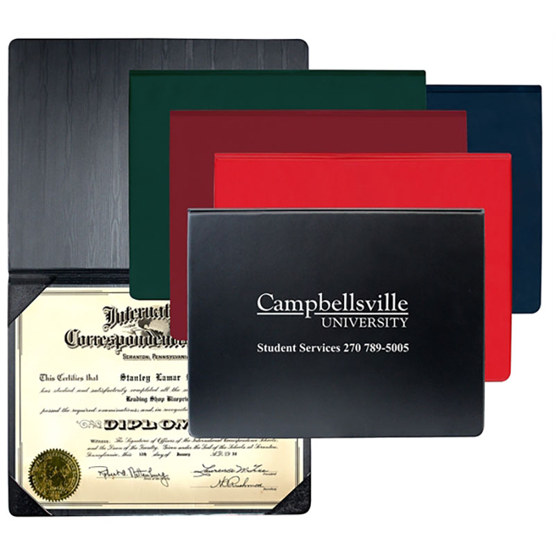 Standard Heat Sealed Diploma Holders - Imprint.Com