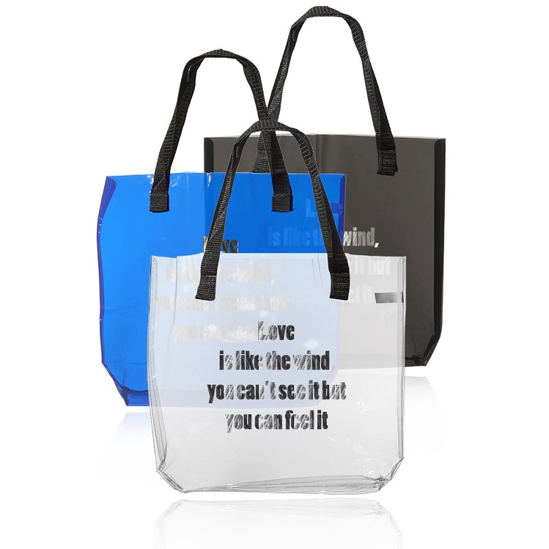 Savanna Clear Plastic Tote Bags | Clear Totes & Bags