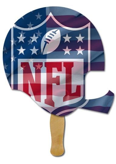 Helmet Hand Fans | Hand Fans - FaceOnIt.Com