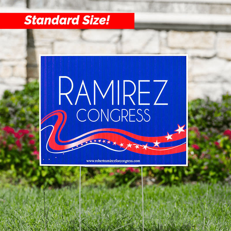 Custom Yard Signs and cheap custom lawn signs - RushService.Com