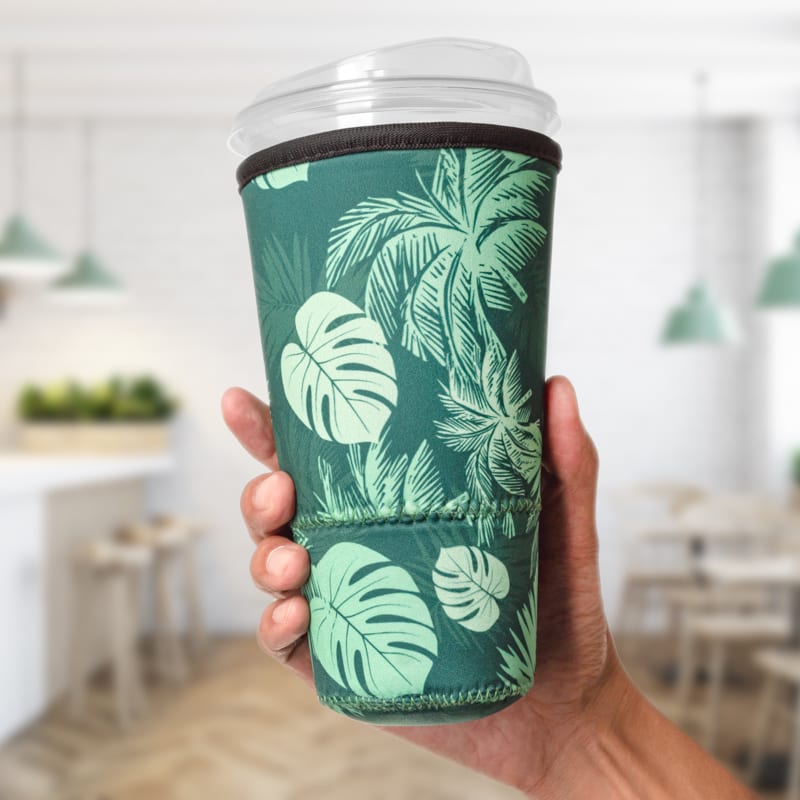 Custom Neoprene Iced Coffee Cup Sleeves | Drinkware