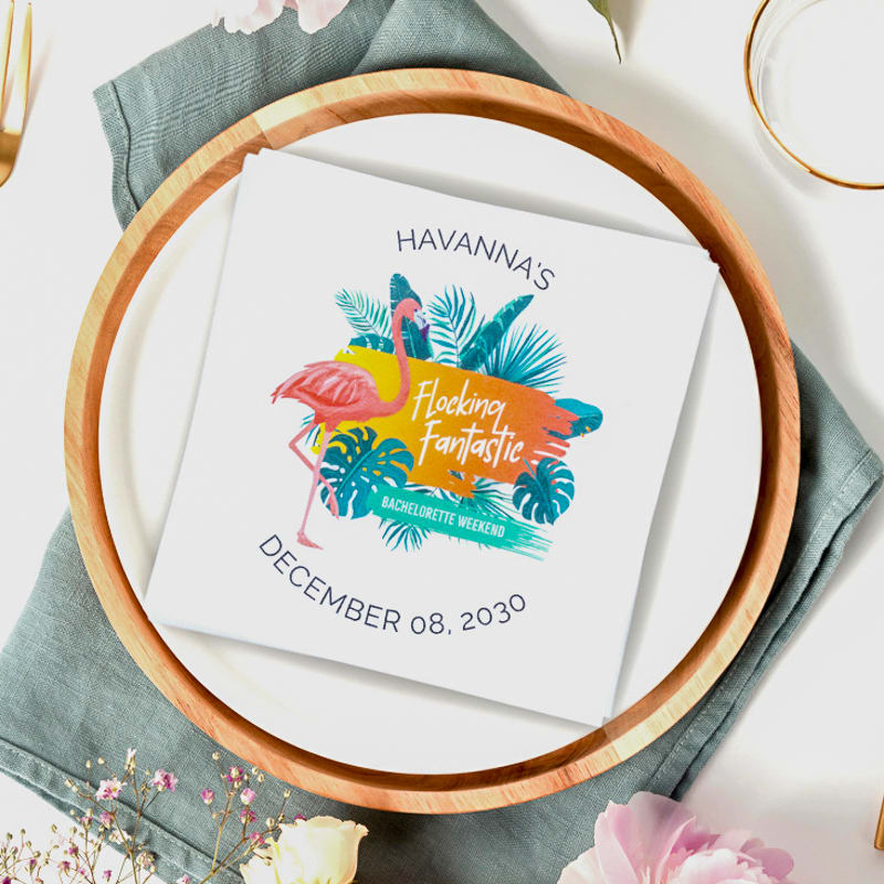 Large Print Full Color Linen-Like Beverage Napkins | Printed Napkins