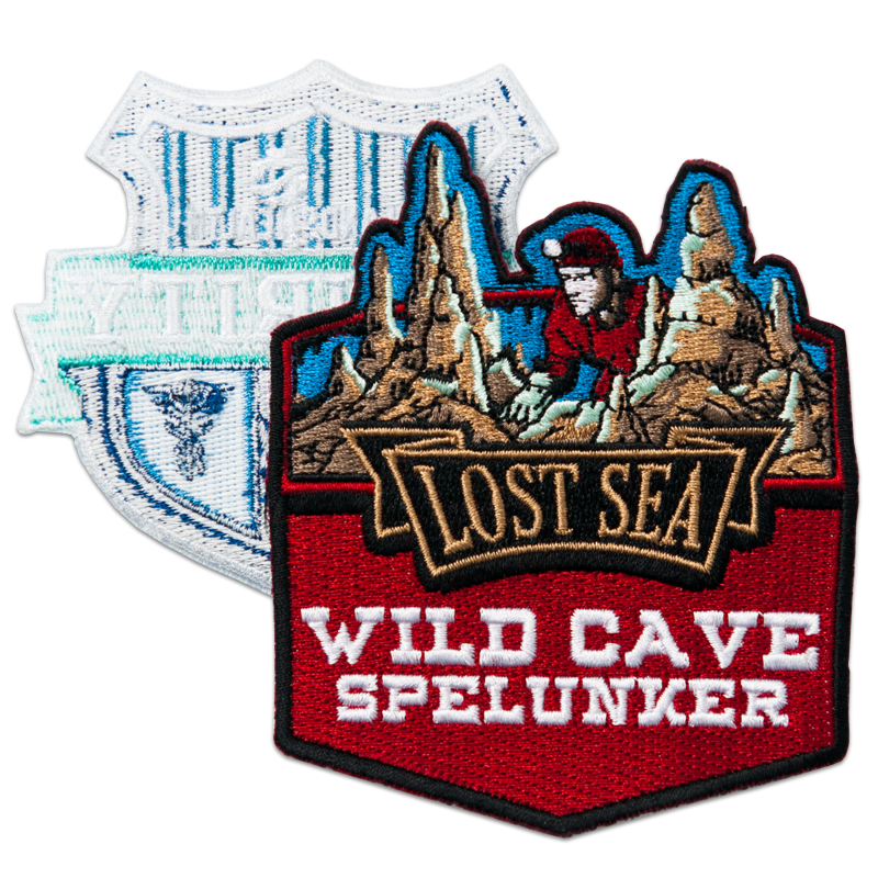 No Backing (Sew On) Embroidered Patches | Custom Patches