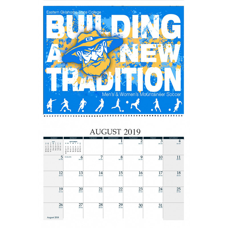 Full Color Custom Cover Wall Calendar - 11 X 17 Inches | Calendars