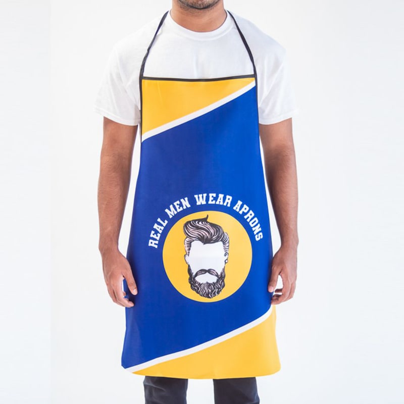 Full Color Sublimated Adult Aprons | Custom Aprons