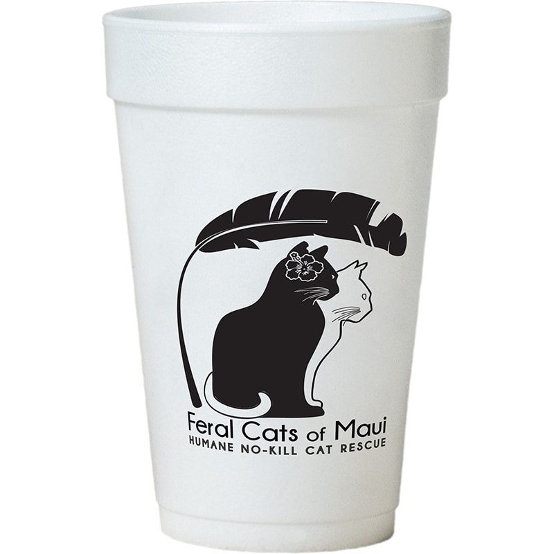 Tall White Styrofoam Coffee Cup - 32 Oz | Styrofoam Cups And Disposable ...