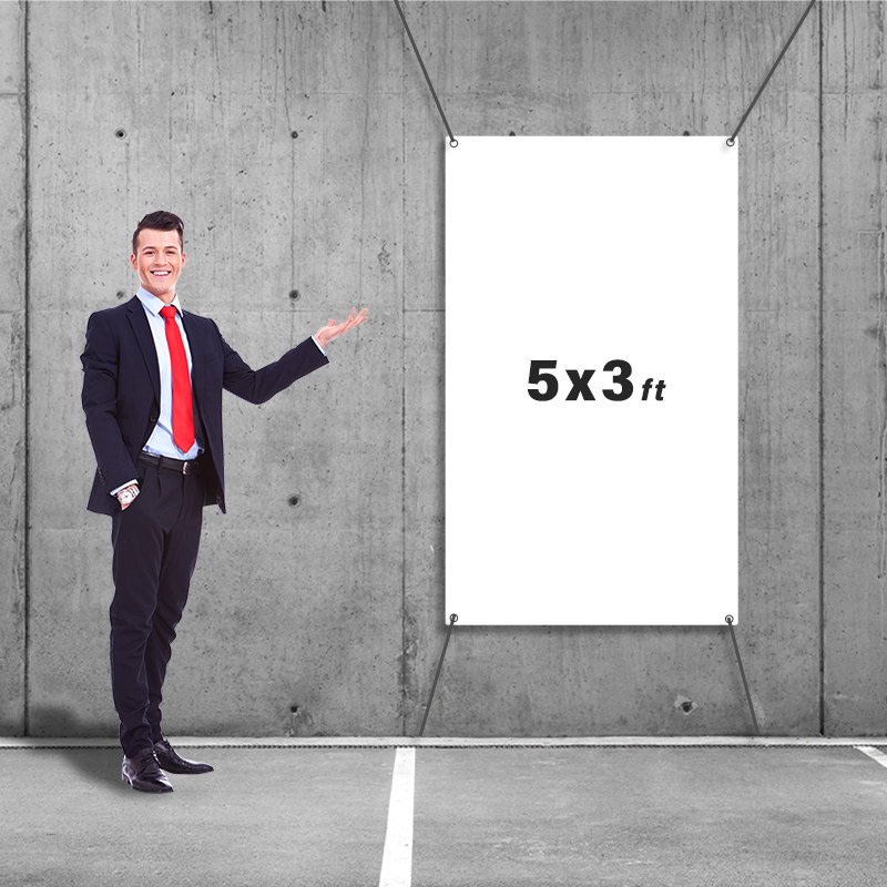 Custom 5' X 3' Banners | Custom Vinyl Banners