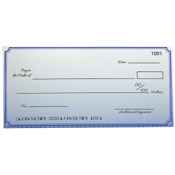 Custom Big Checks & Giant Checks